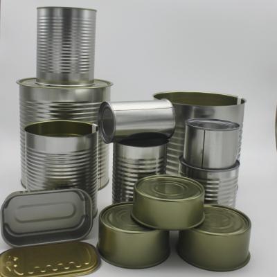 China Private Logo 954# New Food Grade Tinplate Tin Food Metal Empty Cans Vegetable Wholesale Can for sale