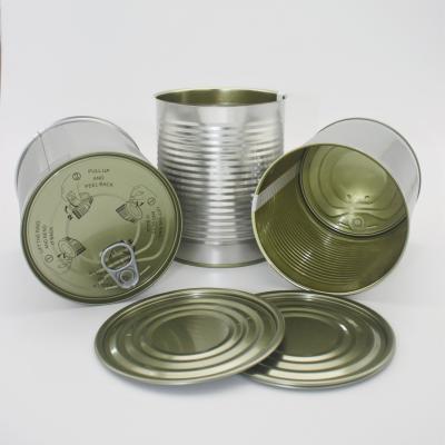 China 9121# Food Grade Empty Tinplate Wholesale Mushroom Sweet Corn Can for sale