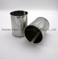 China Customized Wholesale Eco-Friendly Harmless Tinplate Cans 8114# Water Chestnuts Canned for sale