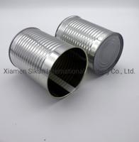 China Customized Wholesale Eco-Friendly Harmless Tinplate Cans 8114# Water Chestnuts Canned for sale
