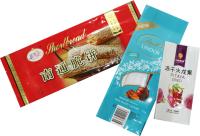 China Customized Tea Pouch Making Machine With Conveyer And Cornor Round Cutting for sale