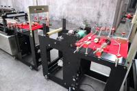 China Two Times Forming Center Sealing Bag/Pouch Making Machine for sale