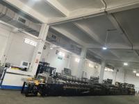China PLC Control Eight Side Sealing Bag Center Sealing Pouch Making Machine for sale