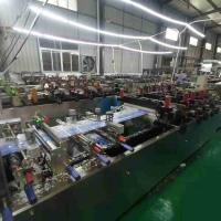 China 75-500mm Double Line Three Side Sealing Pouch Making Machine With Zipper for sale