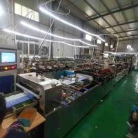 China 75-500mm Double Line Three Side Sealing Pouch Making Machine With Zipper for sale