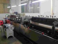 China Double Line Stand Up Pouch Making Machine Zipper Bag Machine 40KW for sale