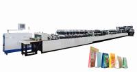 China PLC Control Square Bottom Bag Making Machine With 15 Servo Motors for sale