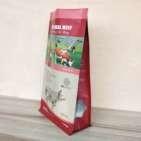 China Glossy Flexible Packaging Digital Sample Flat Bottom Pouch With Zipper for sale