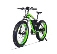 China 26 Inch Electric Full Suspension Fat Bike 48V 750W Motor 21 Speed Gears LCD Display for sale