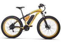 China 26 Inch Electric Full Suspension Fat Bike 48V 750W Motor 21 Speed Gears LCD Display for sale
