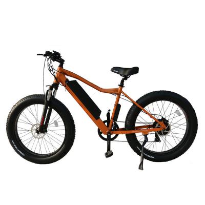 China 48V 13Ah 500W Electric Fat Bike 26x4.0 Beach Ebike with 750W Optional Motor for sale