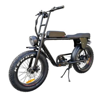 China 48V 13Ah Electric Bike 500W Motor Aluminum Alloy Frame 20x4.0 Fat Tire for sale