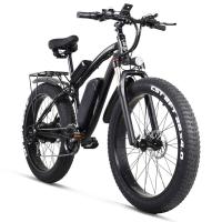 China 48V 1000W Electric Fat Tire Bike with 48V 17Ah Battery and LCD Display for sale