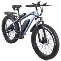 China 48V 1000W Electric Fat Tire Bike with 48V 17Ah Battery and LCD Display for sale