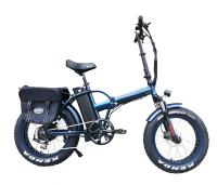China 20 Inch Fat Tyre Folding Electric Bike 250W Bafang Hub Motor MOZO Suspension Fork 36V 10.4Ah for sale