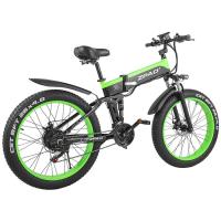 China 48V 500W 26 Inch Foldable Fat Tyre Electric Bicycle with 13Ah Lithium Battery for sale