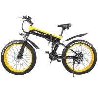 China 48V 500W 26 Inch Foldable Fat Tyre Electric Bicycle with 13Ah Lithium Battery for sale