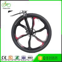 China 21 Speed Foldable E Bicycle 48V 15AH Lithium Battery With Carbon Steel Frame for sale