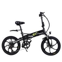 China Lightweight Electric Folding Bike 350W 20 Inch Magnesium Alloy Wheel with LCD Display for sale