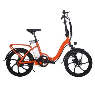 China 20 Inch Foldable Electric Bike 36V 250W Motor Disc Brake Down Tube Battery for sale