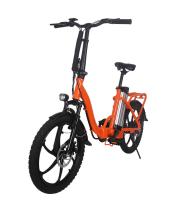China 20 Inch Foldable Electric Bike 36V 250W Motor Disc Brake Down Tube Battery for sale
