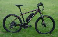 China 26 Inch 250W 350W Electric Mountain Bike 48V 10Ah Lithium Battery 24 Speed Gears for sale