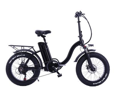 China Foldable 20 Inch Electric Bike 500W Pedal Assist Aluminum Alloy Frame 48V 15Ah Battery for sale