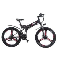 China 48V 10Ah Folding Electric Mountain Bike 26 Inch 21 Speed Shimano Derailleur for sale