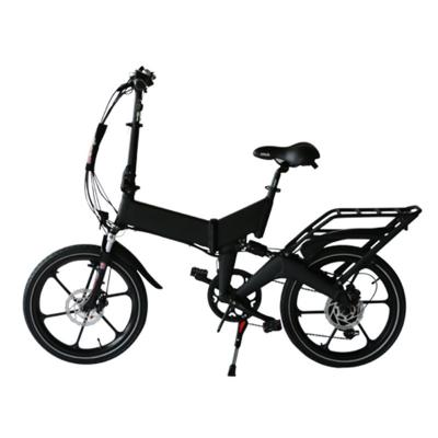 China 20 Inch Electric Folding Bike 36V 250W Portable E Bike with LCD Display and Shimano Gears for sale