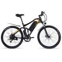 China Full Suspension Rear Hub Motor Electric Bicycle 48V 17Ah 500W 27.5 Inch Wheel for sale