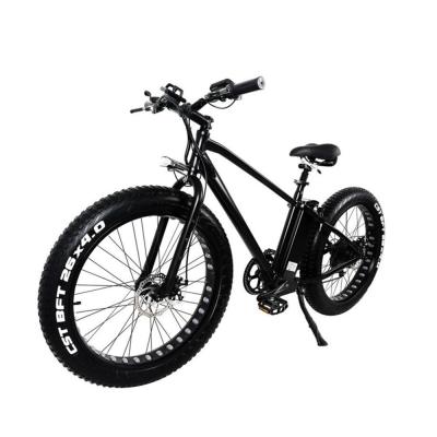 China 48V 15Ah Electric Mountain Bike 750W Motor 26x4.0 Fat Tire Non-Foldable Aluminum Frame for sale