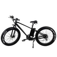 China 48V 15Ah Electric Mountain Bike 750W Motor 26x4.0 Fat Tire Non-Foldable Aluminum Frame for sale