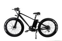 China 48V 15Ah Electric Mountain Bike 750W Motor 26x4.0 Fat Tire Non-Foldable Aluminum Frame for sale