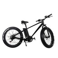 China 48V 15Ah Electric Mountain Bike 750W Motor 26x4.0 Fat Tire Non-Foldable Aluminum Frame for sale