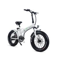 China 500W Motor Fat Electric Bike Foldable 48V 15AH Lithium Battery 20 Inch Wheel for sale