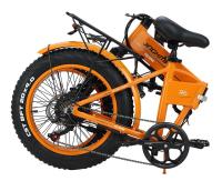 China 20 Inch Foldable Fat Tyre Electric Bike 48V 500W Motor 10Ah Lithium Battery 7 Speed for sale