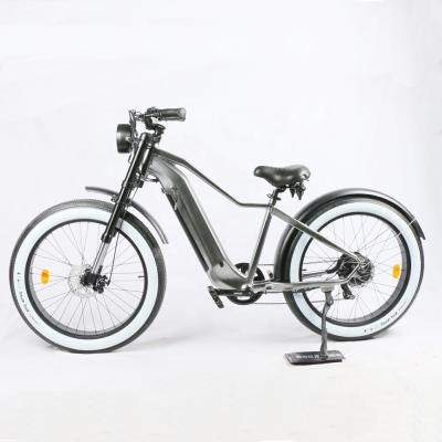 China Integrated Battery Beach Cruiser Electric Bike 26 Inch 48V 750W MTB Ebike for Adult for sale