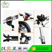 China 12 Inch 36V Foldable Electric Bike Two Seats Lithium Battery Brushless Motor 250W for sale