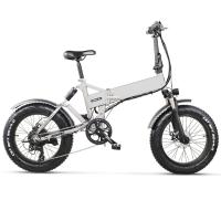 China 500W 48V Folding Electric Fat Tire Bike 20 Inch LCD Display High Torque for sale