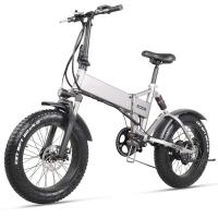 China 500W 48V Folding Electric Fat Tire Bike 20 Inch LCD Display High Torque for sale