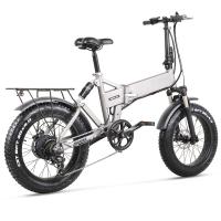 China 500W 48V Folding Electric Fat Tire Bike 20 Inch LCD Display High Torque for sale