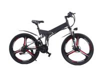 China Digital 48V 400W Peak Intergrated Wheel Mountain Ebike Foldable With Hidden Lithium Battery for sale