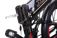 China Digital 48V 400W Peak Intergrated Wheel Mountain Ebike Foldable With Hidden Lithium Battery for sale