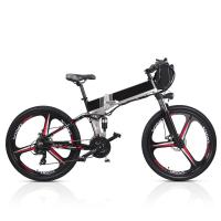 China Full Suspension Mountain Electric Bike 48V 350W Dual Battery 120KM Long Range Ebike for sale