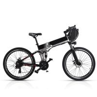 China Full Suspension Mountain Electric Bike 48V 350W Dual Battery 120KM Long Range Ebike for sale