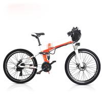 China Full Suspension Mountain Electric Bike 48V 350W Dual Battery 120KM Long Range Ebike for sale