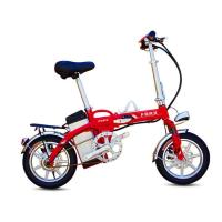 China 14 Inch Folding Electric Bike 36V 250W with Battery Indicator Max Speed 25km/h Aluminium Alloy Frame for sale
