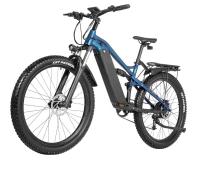 China 48V 500W Full Suspension Electric Mountain Bike 27.5 Inch 70km Range Commuting Adventure for sale