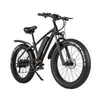 China 48V 1000W 26 Inch Fat Tyre Electric Bike with 14-17Ah Lithium Battery for sale