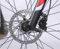 China Full Suspension Electric Hybrid Bike 27.5 Inch 500W Motor Hydraulic Disc Brakes for sale